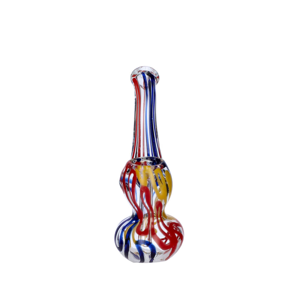 Mini Glass Bubbler Pipe 4" with Water Filtration – Grasscity USA